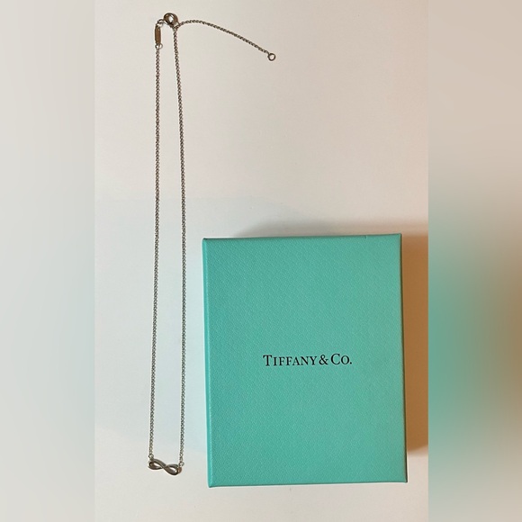 Tiffany & Co. | Jewelry | Nib Tiffany Mini Infinity Pendant In Sterling ...